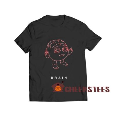 Lil Dicky Brain T-Shirt Line Drawing S – 5XL – Geek Graphic Tees ...