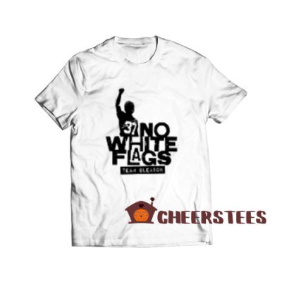 No White Flags T-Shirt Team Gleason S-3XL – Geek Graphic Tees – Cheers Tees