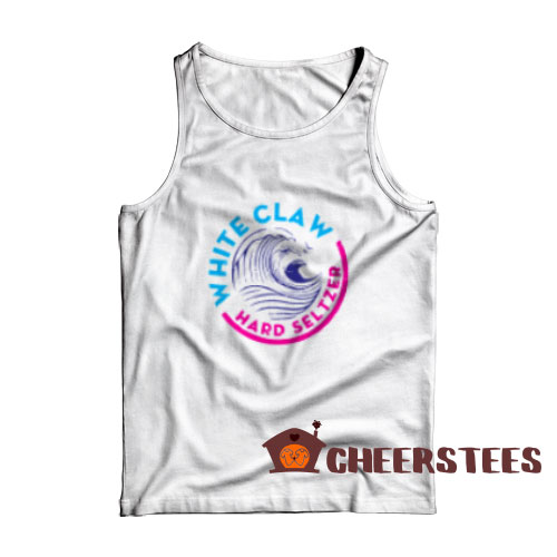 Get It Now White Claw Wasted Tank Top Hard Seltzer Size S-2XL