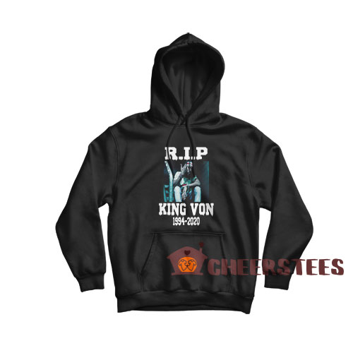 Rip Rapper King Von Hoodie Chicago Rapper For Unisex – Geek Graphic ...
