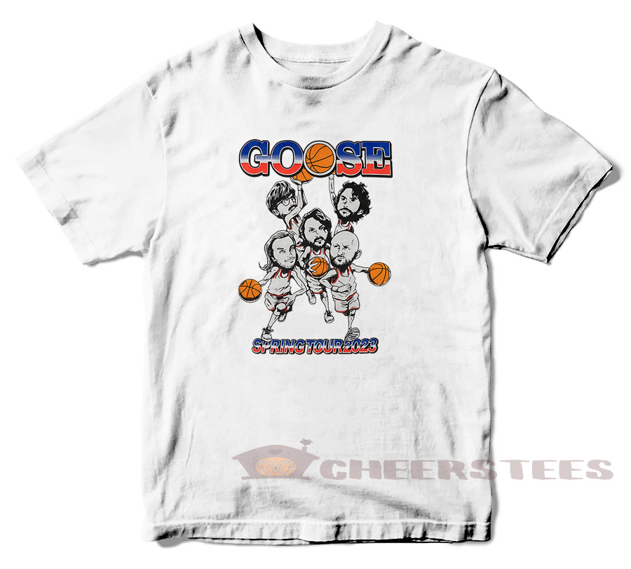 Goose Band Spring Tour 2023 T-Shirt Rock - Cheerstees.com